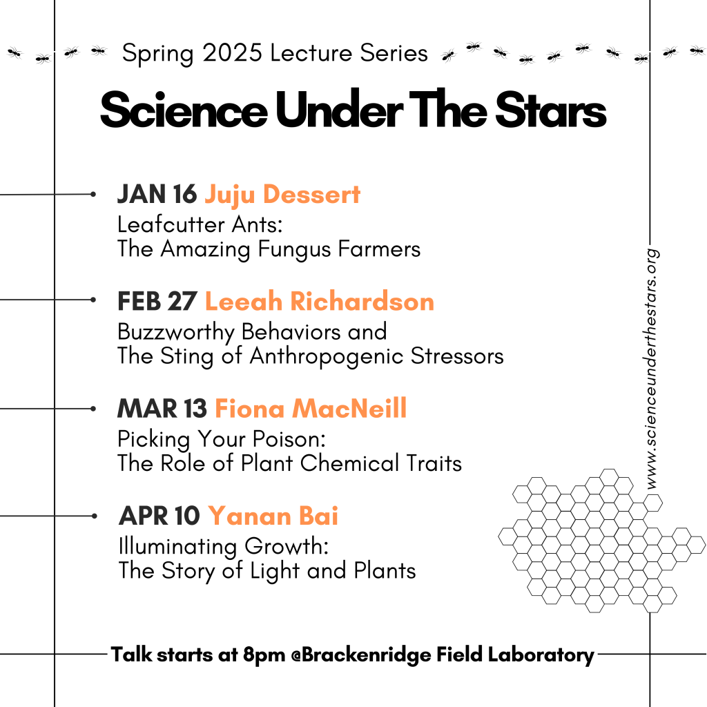 Science Under The Stars | An evening outdoor lecture series open to all